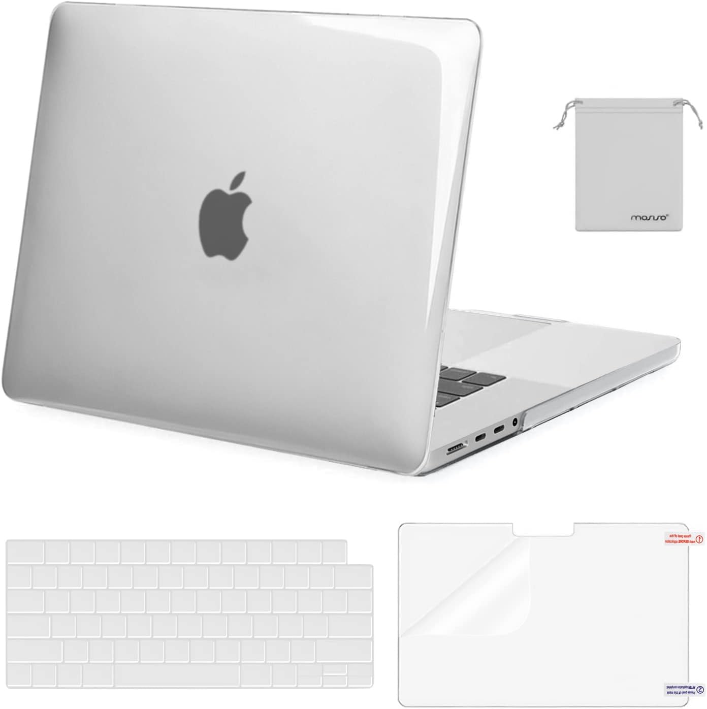 MOSISO Compatible with MacBook Pro 16 inch Case 2024 2023 2022 2021 M4 ...