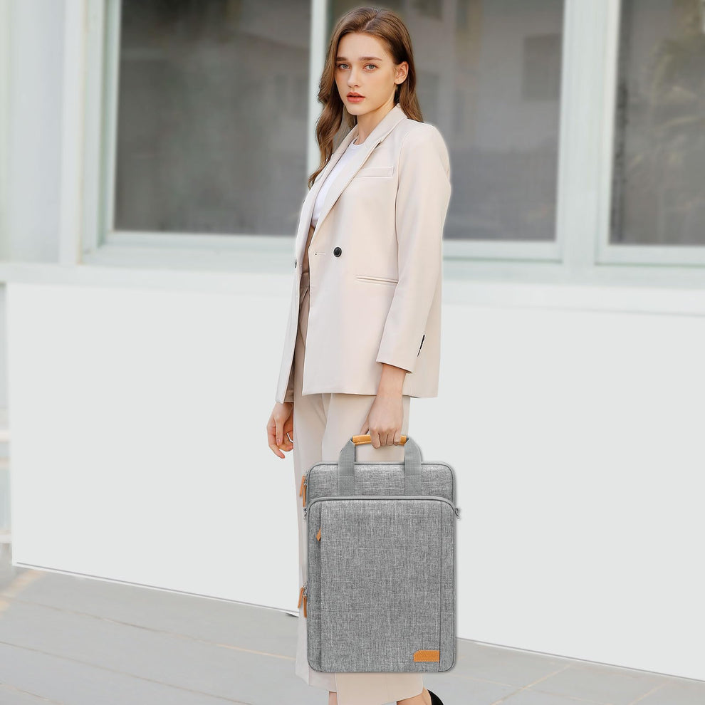 MOSISO 360 Protective Laptop Bag, 15.6 inch Vertical Computer Bag Comp – iMosiso